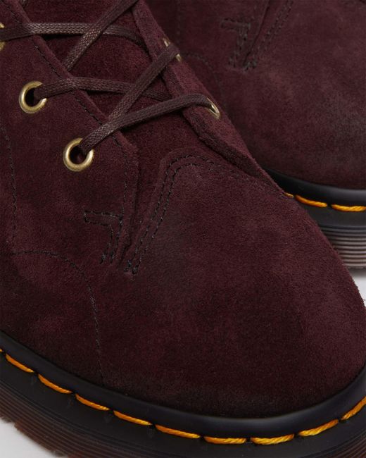 Dr. Martens Church Desert Oasis Suede Monkey Boots Purple in Brown for ...