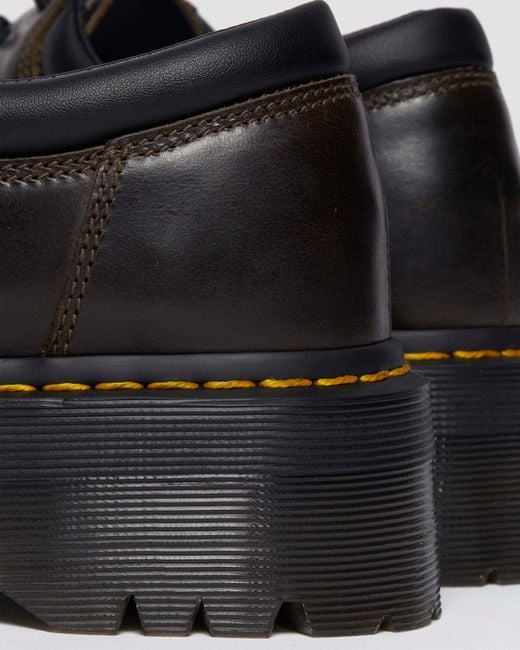 Dr. Martens 8053 Quad Orleans Platform Shoes in Black | Lyst