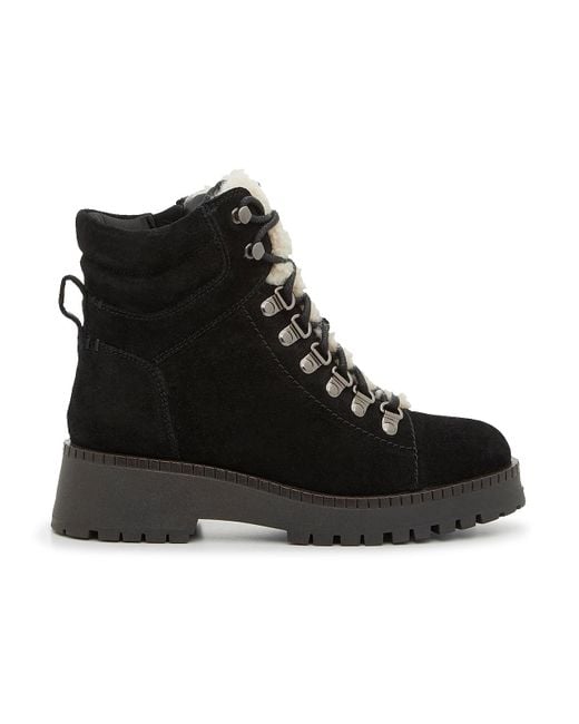 Crown Vintage Hopper Combat Boot in Black | Lyst