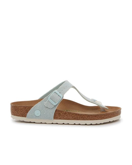 Birkenstock Gizeh Vegan Sandal in Blue | Lyst