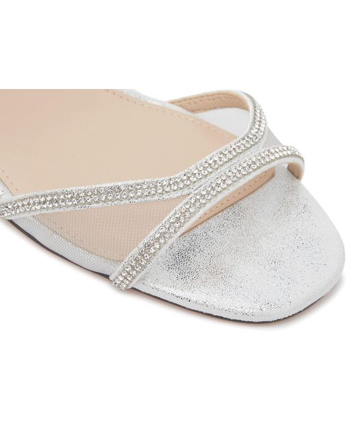 Nina Barron Sandal in White | Lyst