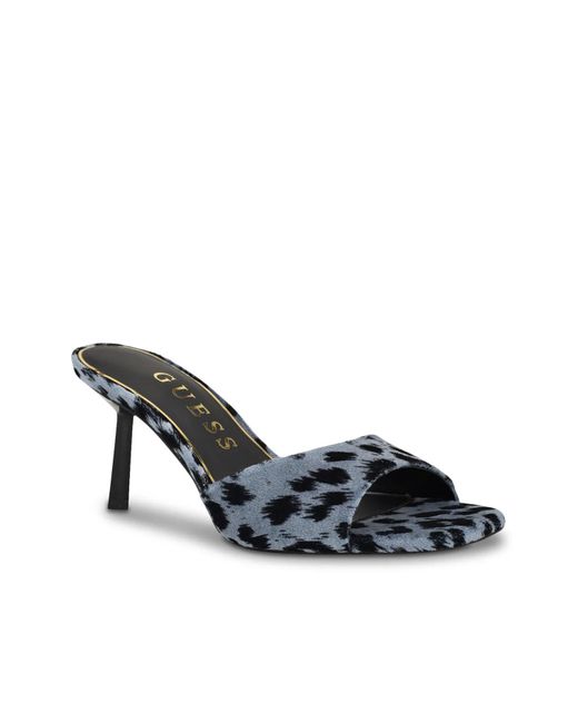 Guess Carisse Sandal in Black | Lyst