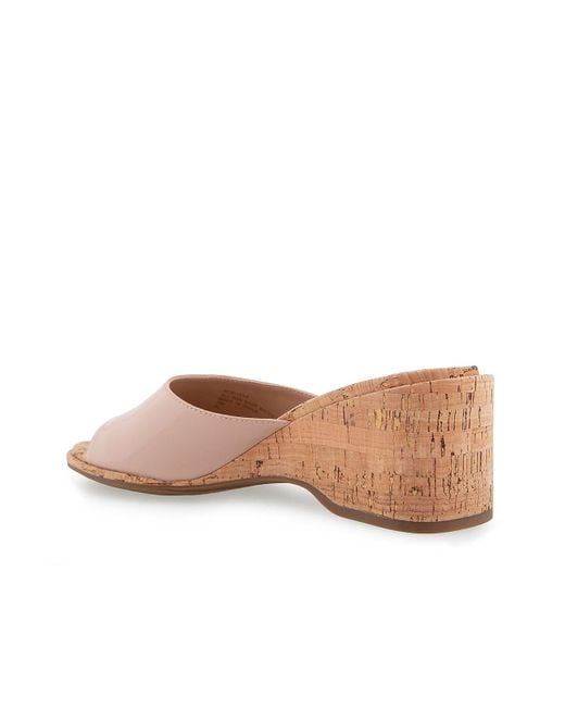 Aerosoles New Year Wedge Mule in Pink | Lyst