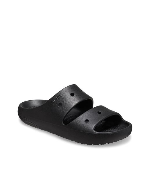 Crocs™ Classic V2 Slide Sandal in Black | Lyst