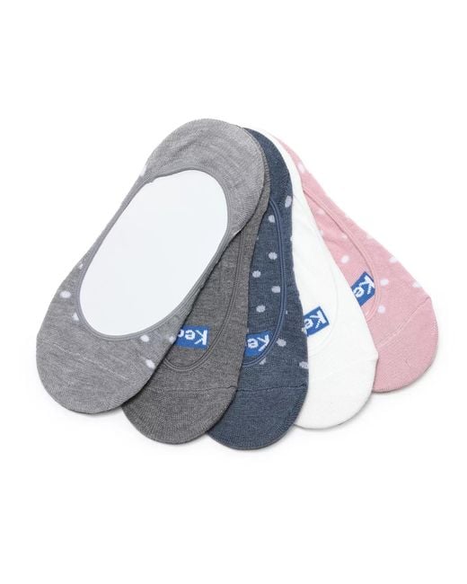 Keds Low-cut No Show Liners in Blue | Lyst