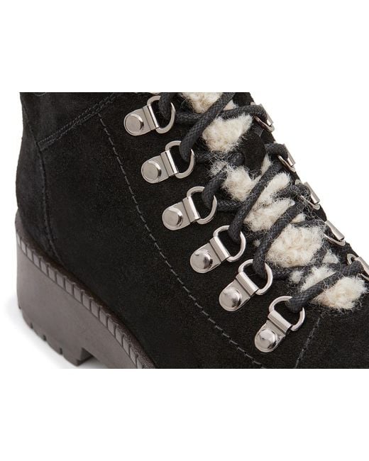 Crown Vintage Hopper Combat Boot in Black | Lyst