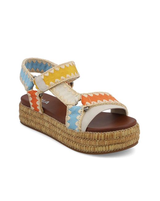 MIA Malti Platform Sandal in Pink | Lyst