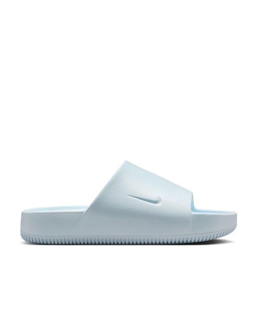 Nike Calm Slide Sandal in Blue | Lyst