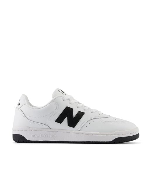 New Balance Bb80 Court Sneaker in White for Men | Lyst
