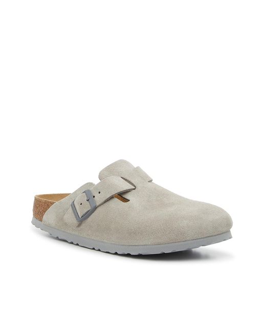 Birkenstock Boston Clog in White | Lyst
