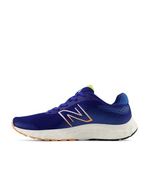 New Balance 520 V8 Running Shoe in Blue | Lyst