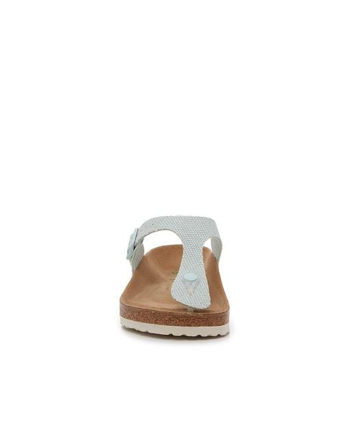 Birkenstock Gizeh Vegan Sandal in Blue | Lyst