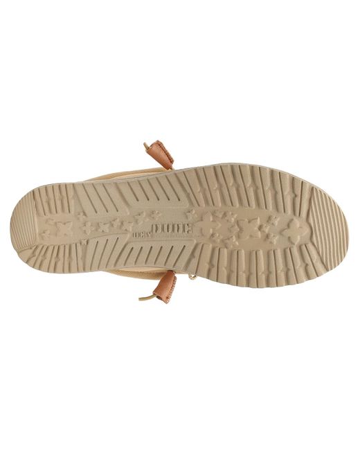 Hey Dude Wally Slip On Sneaker In Natural For Men Lyst