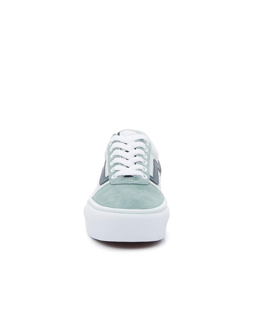 Vans Ward Lo Platform Sneaker in Blue | Lyst