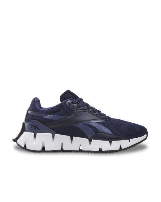 Reebok Zig Dynamica Str Running Shoe in Blue | Lyst
