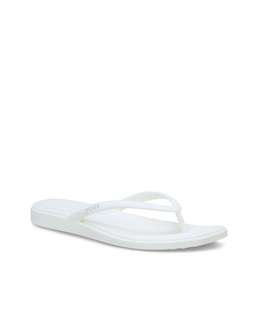 Crocs™ Miami Flip Flop in White | Lyst