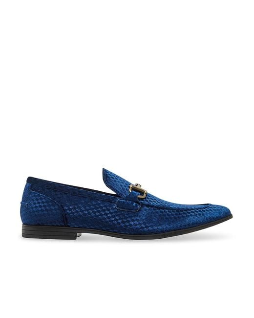 Steve Madden Deleon Loafer in Blue for Men | Lyst