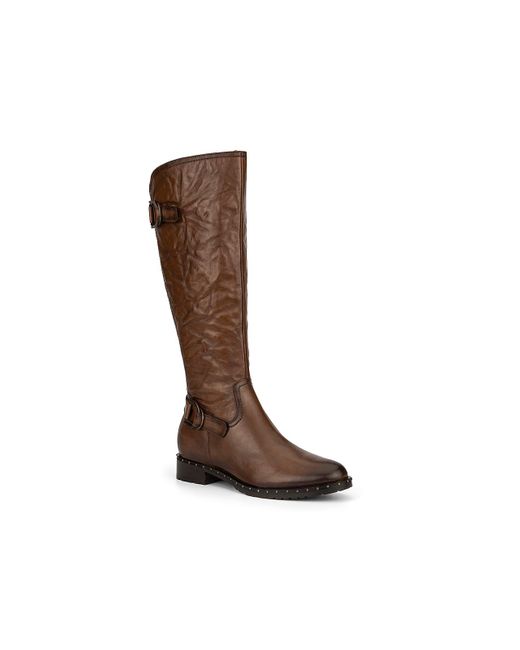 Vintage Foundry Co Leather Sahara Riding Boot In Tan Black Lyst