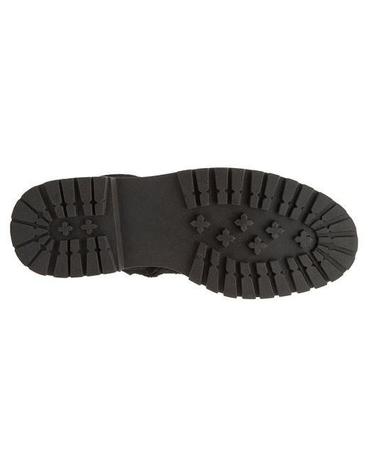 Crown Vintage Hopper Combat Boot in Black | Lyst