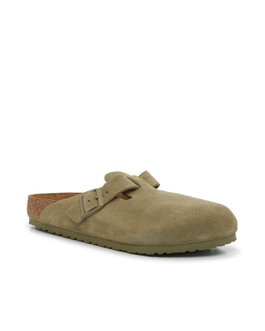 Birkenstock Boston Clog in Green for Men | Lyst