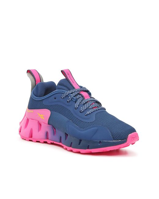 Reebok Rubber Zig Dynamica Adventure Running Shoe In Blue Lyst