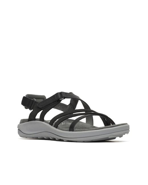 Merrell Harbor Sandal in Black | Lyst