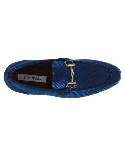 Steve Madden Deleon Loafer in Blue for Men | Lyst