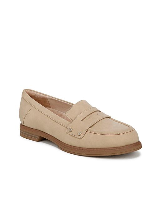 Dr. Scholls Hello Penny Loafer in Natural | Lyst