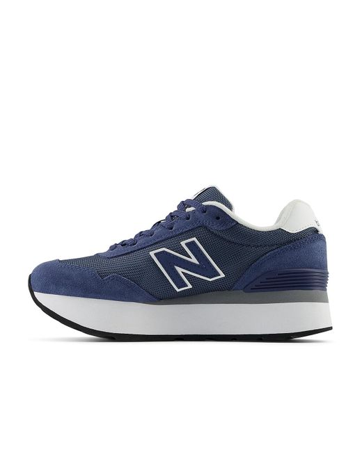 New Balance 515h Platform Sneaker in Blue | Lyst