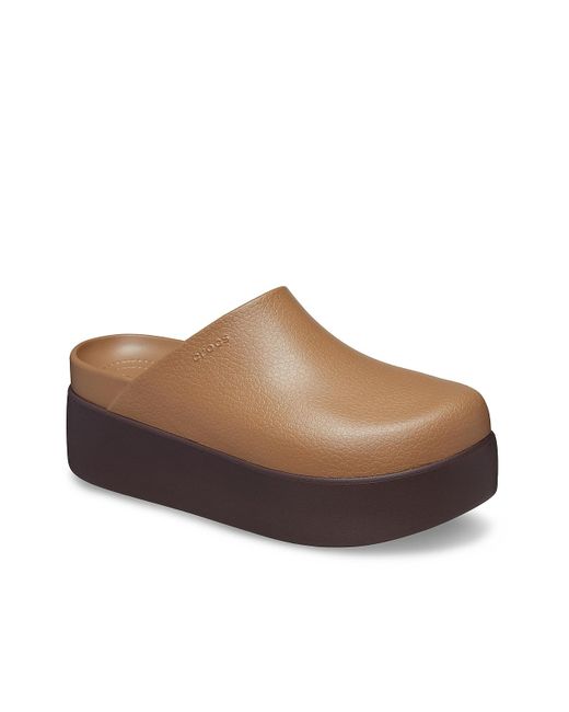 Crocs™ Dylan Platform Clog in Brown | Lyst