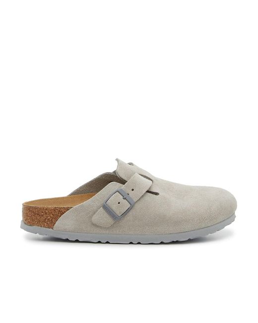 Birkenstock Boston Clog in White | Lyst