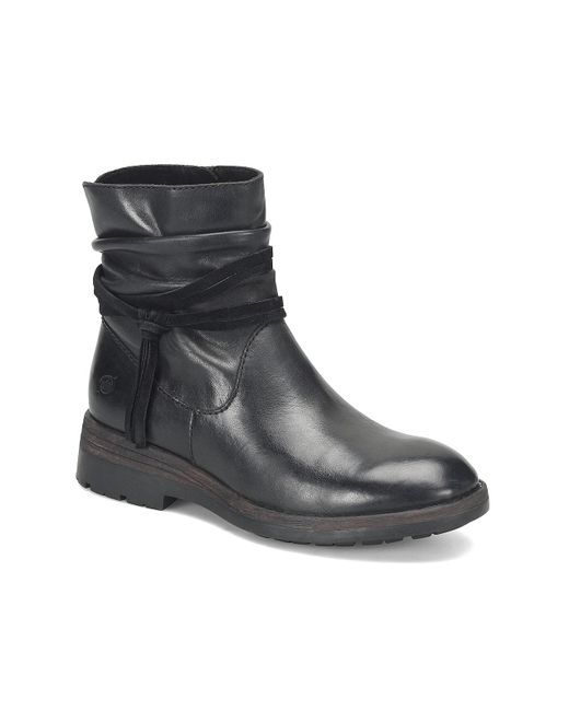 Born Mollie Bootie in Black | Lyst