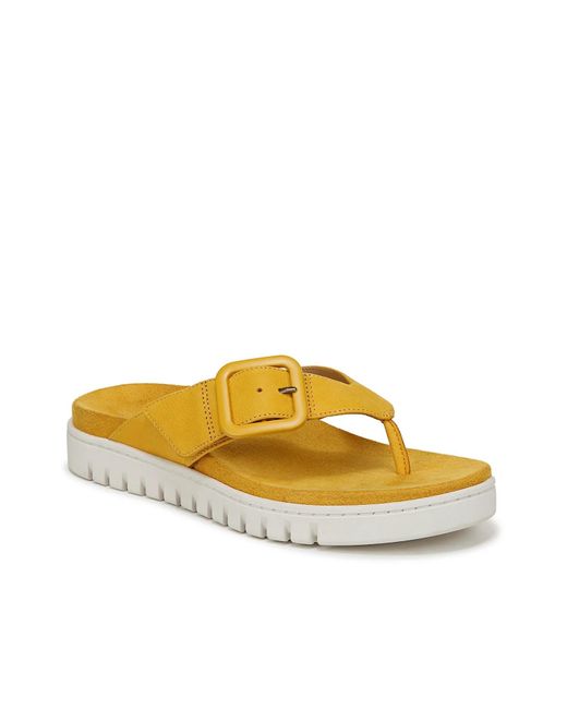 Vionic Uptown Marin Sandal in Yellow | Lyst