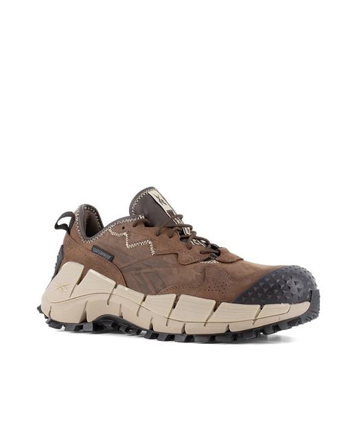 Reebok Zig Kinetica Edge Ii Composite Toe Work Boot in Brown for Men | Lyst