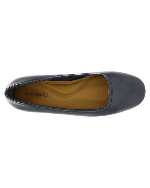 BareTraps Covette Wedge Pump in Blue | Lyst