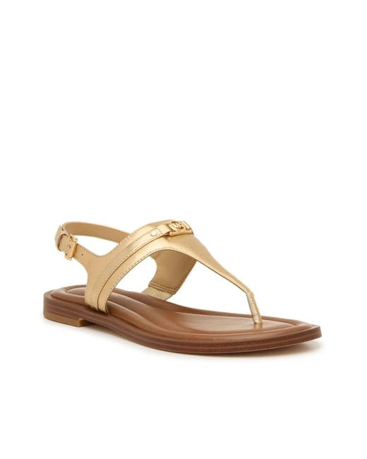 MICHAEL Michael Kors Mandy Sandal in Brown | Lyst