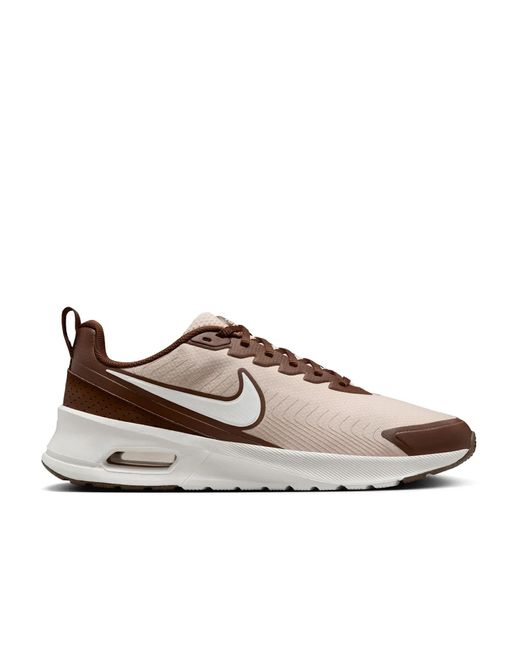 Nike Air Max Nuaxis Sneaker in Brown for Men | Lyst