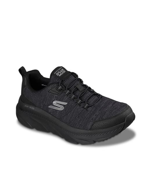 Skechers Extra Wide Width Relaxed Fit D'Lux Walker 2.0 Brexon Sneaker ...