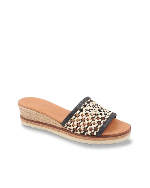 Andre Assous Nessie Sandal in Brown | Lyst