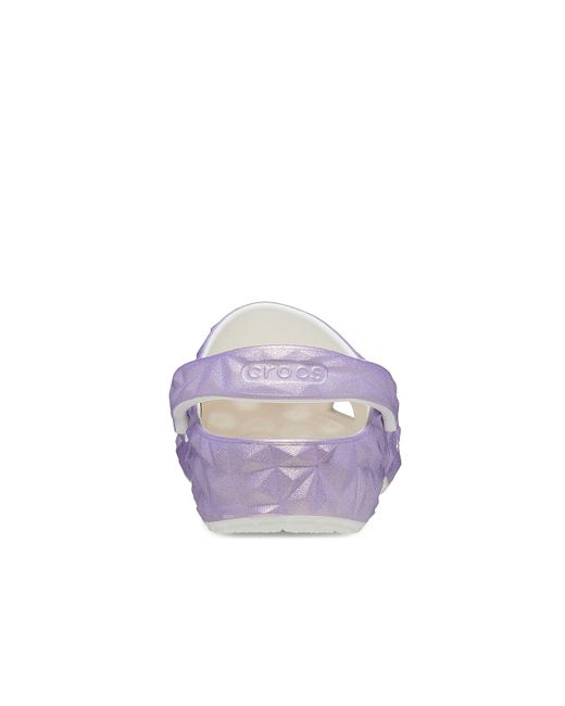 Crocs™ Classic Iridescent Geometric Clog in Purple | Lyst