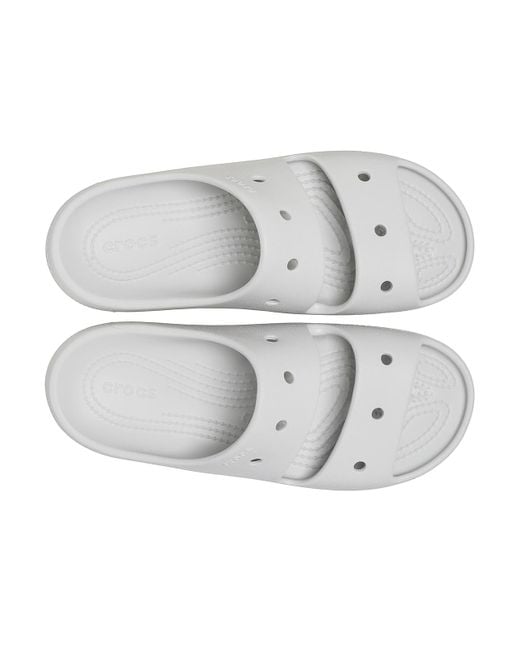Crocs™ Classic V2 Slide Sandal in White | Lyst