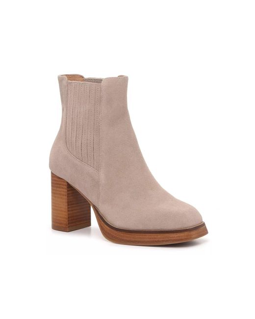 Splendid Andromeda Platform Bootie in Brown | Lyst