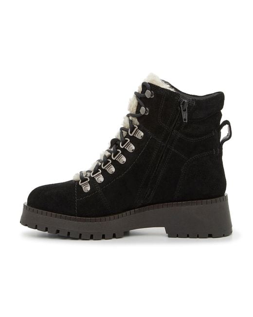 Crown Vintage Hopper Combat Boot in Black | Lyst