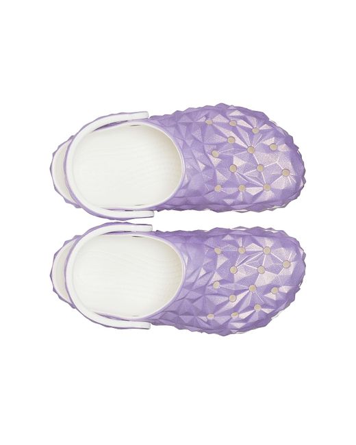 Crocs™ Classic Iridescent Geometric Clog in Purple | Lyst