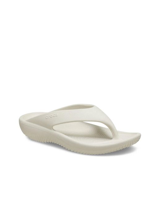 Crocs™ Mellow Recovery Flip Flop in White | Lyst