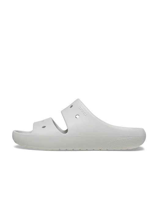 Crocs™ Classic V2 Slide Sandal in White | Lyst