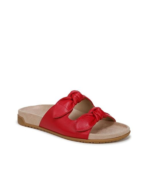 Vionic Elara Sandal in Red | Lyst