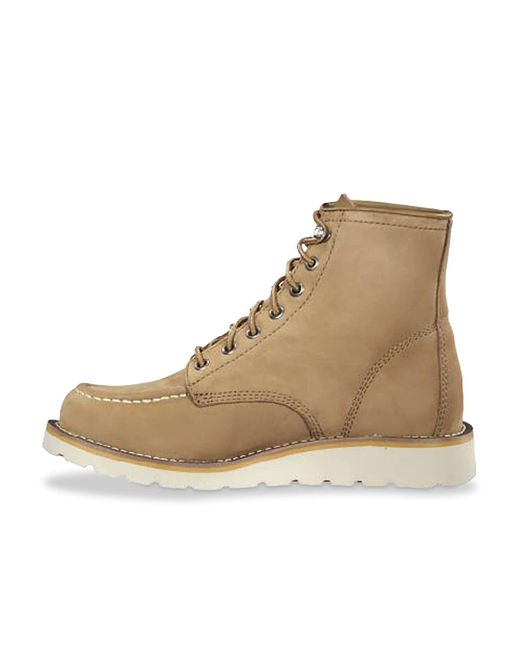 Carhartt Moc Soft Toe Wedge Boot in Black for Men | Lyst