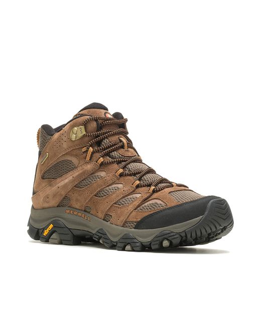 Merrell Moab 3 Waterproof Hiking Boot in Brown for Men | Lyst