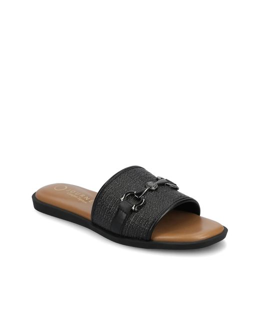 Journee Collection Priya Sandal in Black | Lyst
